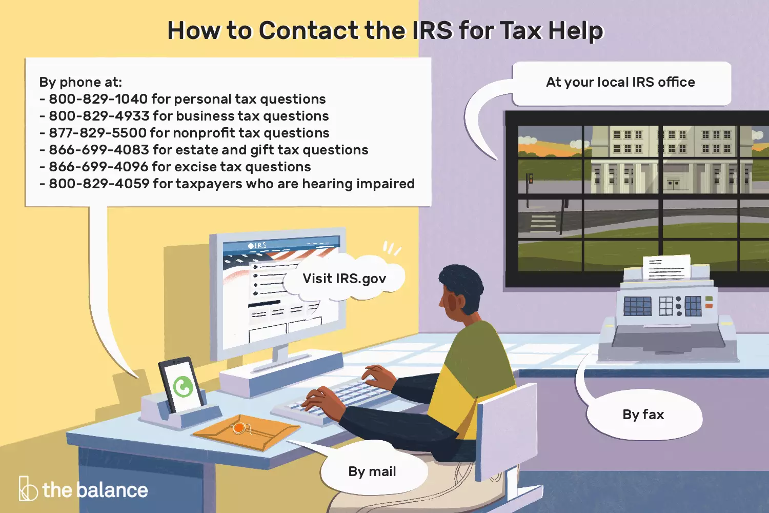 வரி உதவிக்கு IRS ஐத் தொடர்புகொள்வதற்கான 5 எளிய வழிகள்