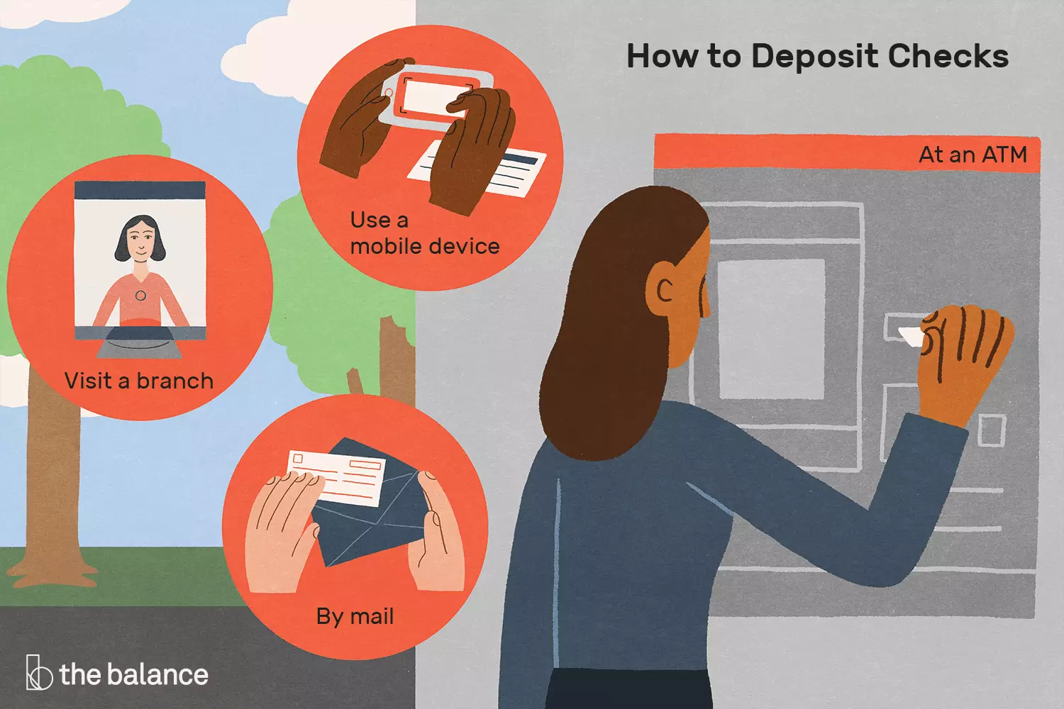 Como e onde depositar os cheques: comodidade e taxas